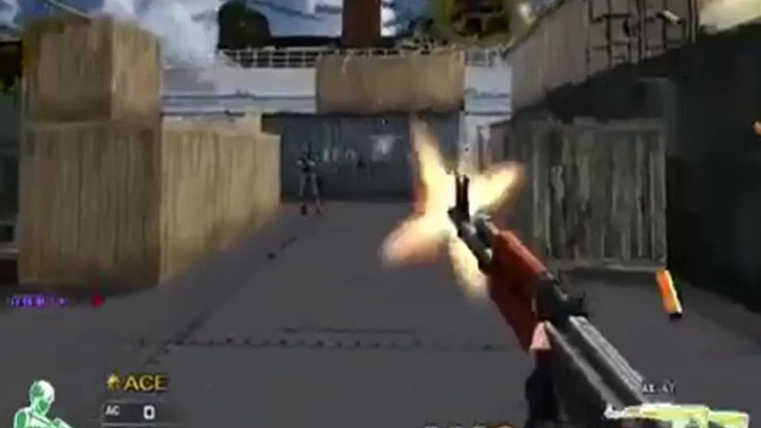 高手使用CFAK47爆头技巧教学视频至尊