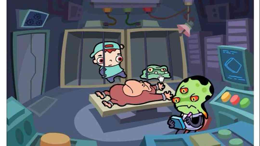 僵尸怪物实验室逃脱游戏