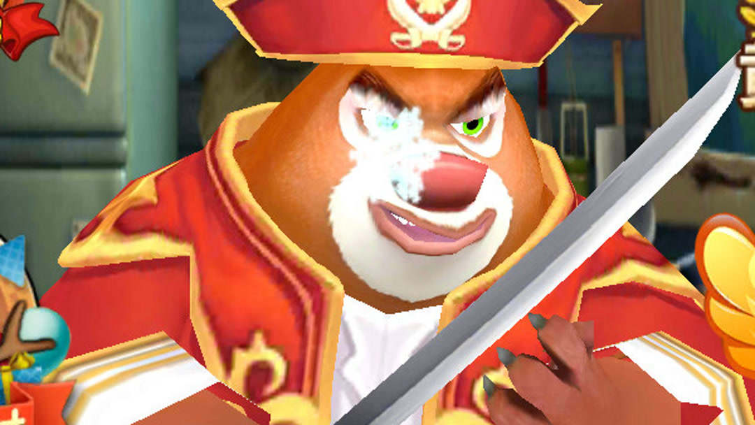 熊出没熊大揍扁小怪兽 熊出没之丛林总动员游戏