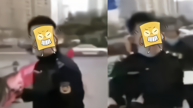 城管回家未出证明,与保安对骂被辞