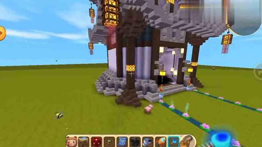 迷你世界:使用蓝图工作台将地球上的豪宅复制到太空!