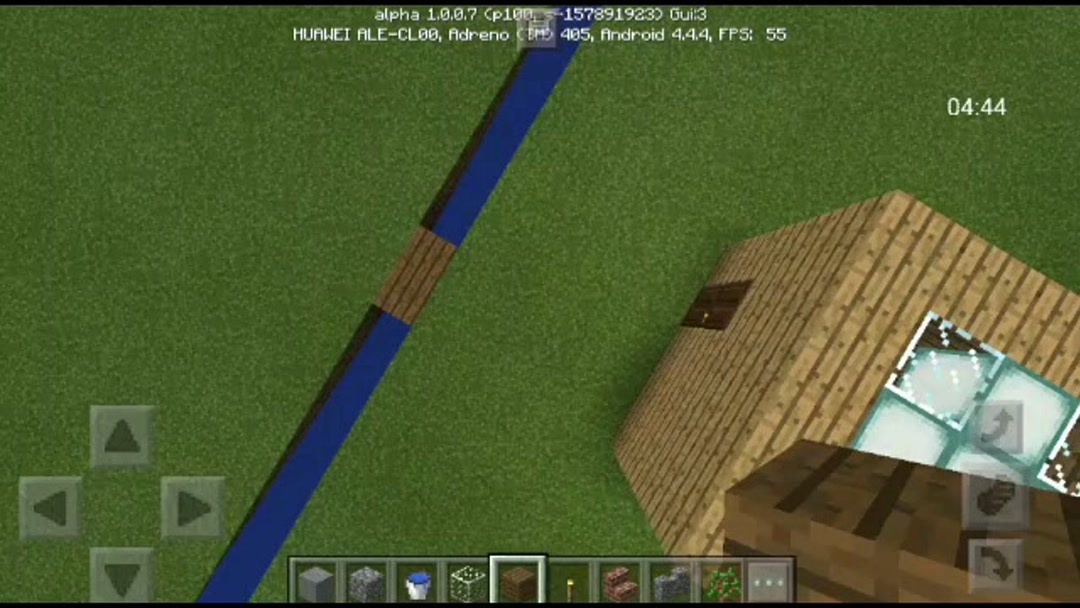 我的世界游戏解说第一期 西瓜游戏解说 建造房子 开凿水渠