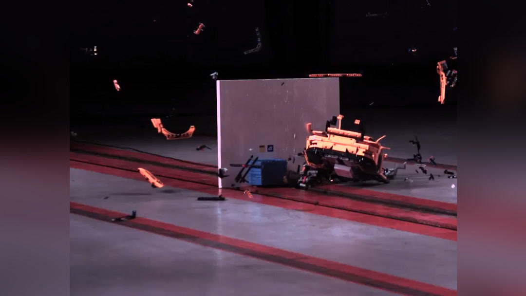 乐高版的碰撞测试你们见过吗?911竟“不合格”