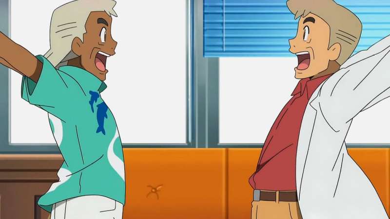 神奇宝贝:原来大木博士还有位失散多年的兄弟,根本长得一模一样