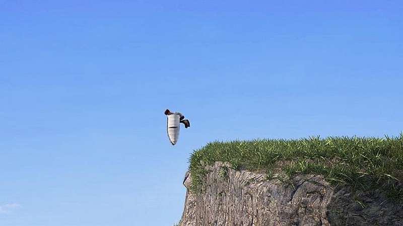 励志动画短片,大叔的蓝天梦!