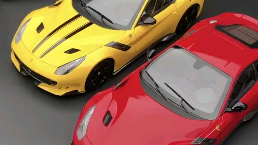 BBR1:18法拉利 F12 TDF改进版合金全开汽车模型