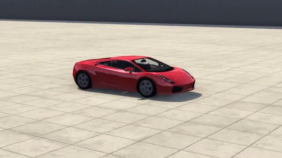 法拉利,制造车祸,车祸模拟!