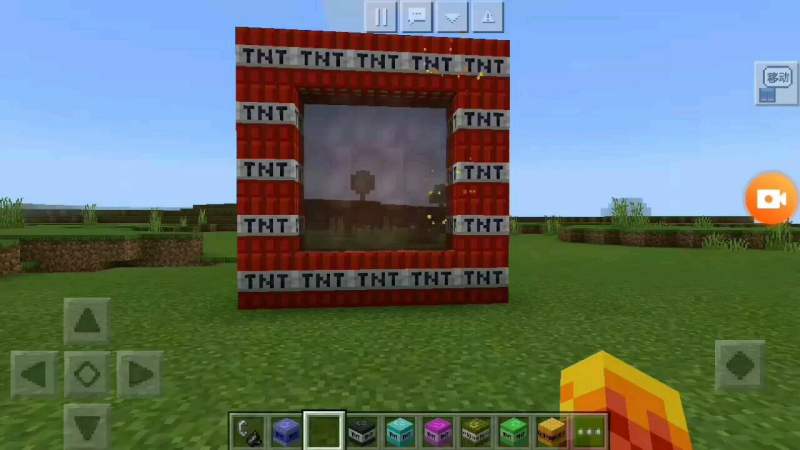 我的世界:TNT大陆,玩到一半就闪退。再回来之后就发现不成样子了