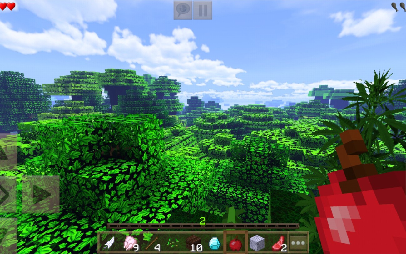 我的世界手机版 -生产小屋建造