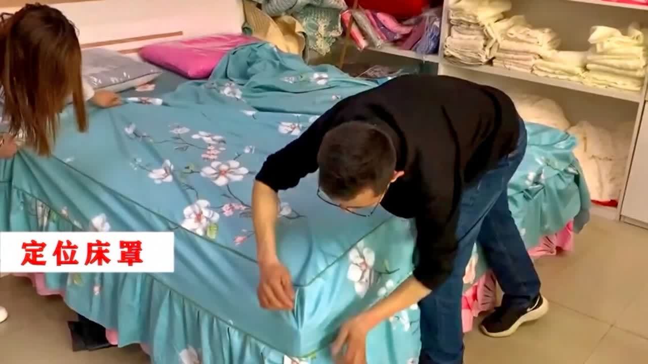 "床罩"比"床单"好在哪?看完这效果,后悔我家买早了
