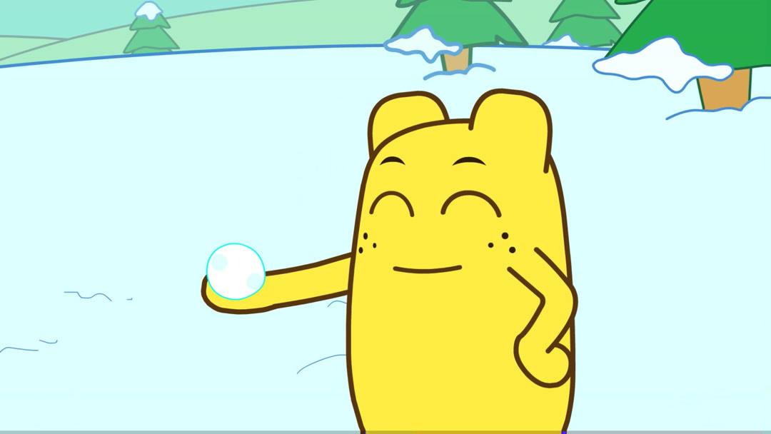 咕力咕力:小心冻伤,宝宝安全健康动画,冬天出门要做好防寒措施