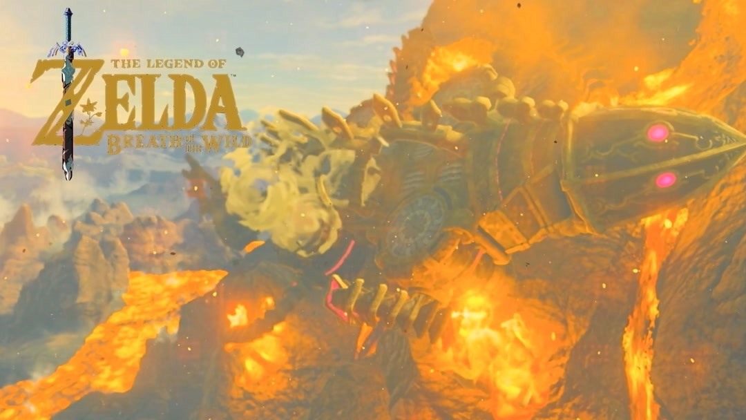 【大白】塞尔达传说旷野之息,今天是元气满满的揍火神兽日