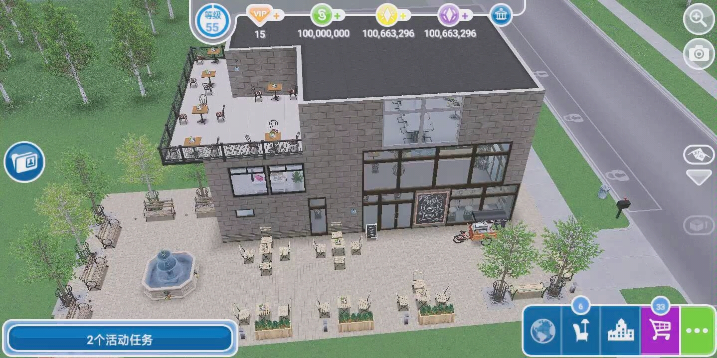 模拟人生畅玩版-咖啡馆