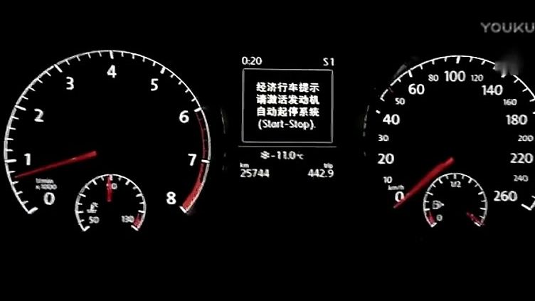 1.4T低功率凌渡加速测试,上车第一件事就是关闭发动机启停