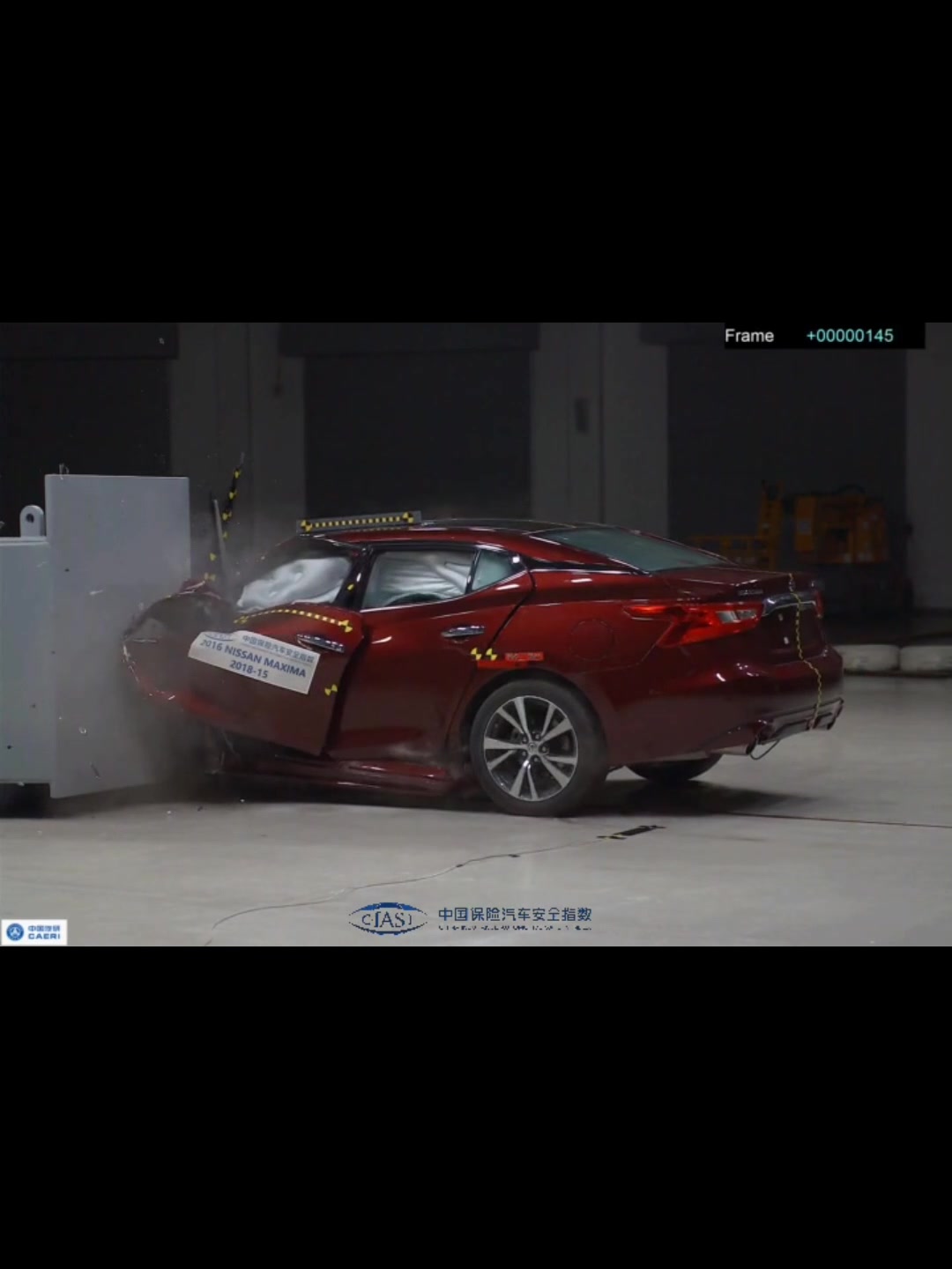 汽车中保研碰撞测试翻车合集(补充版本)