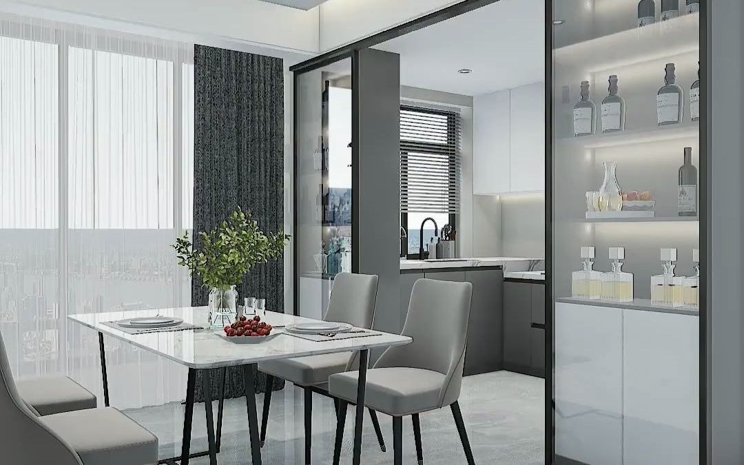 ...厨房是不是空间显小还拥挤,多半是门没设计好,看看最新的厨房门设计