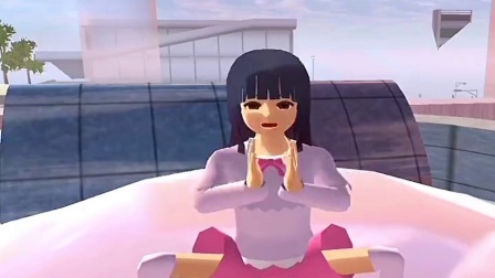 樱花校园模拟器:儿时好友路过,没想到变成了茶茶