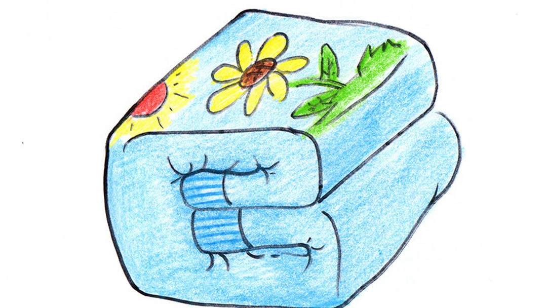 被子这样画真的简单又好看