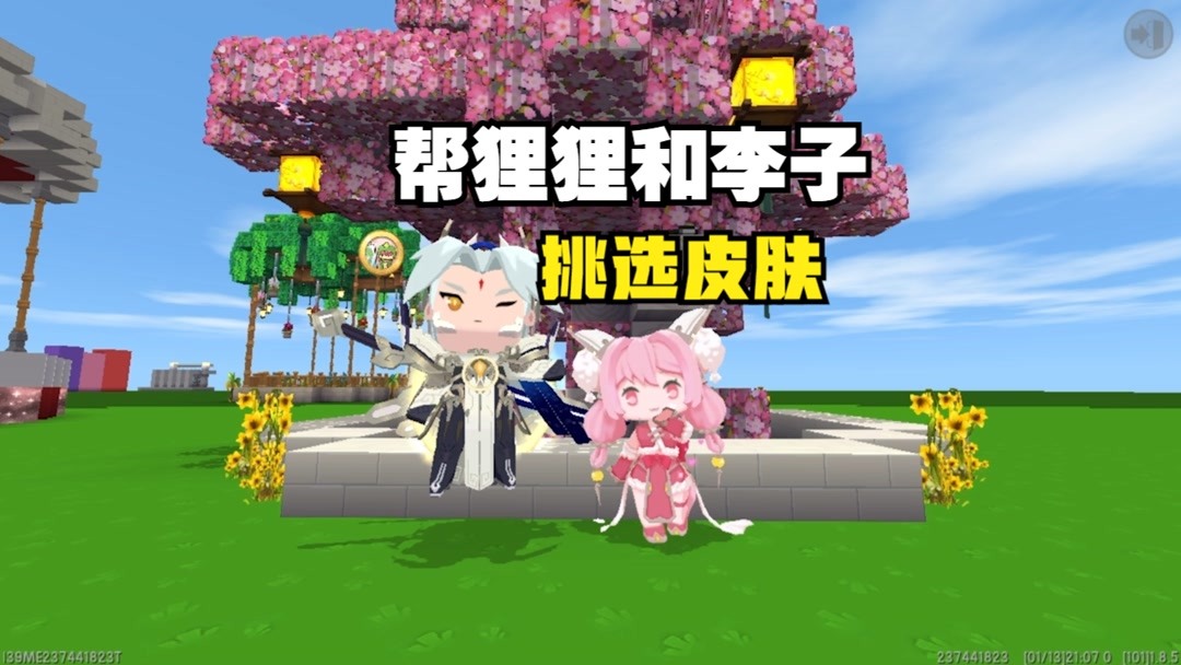 迷你世界:6对超好看的cp皮肤,你们觉得哪对最适合李子和狸狸?