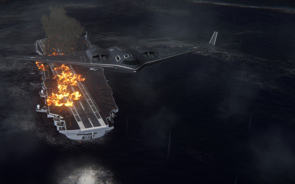 【现代战舰】导弹不能无死角打击了?那就投弹吧