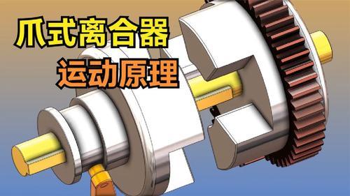 爪式离合器运动原理