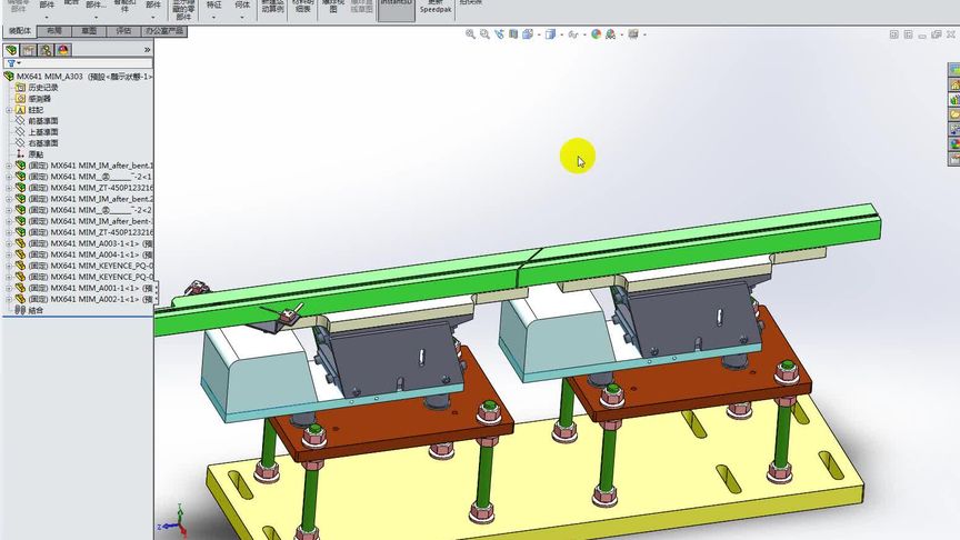 #非标机械设计 #solidworks 直震动选型