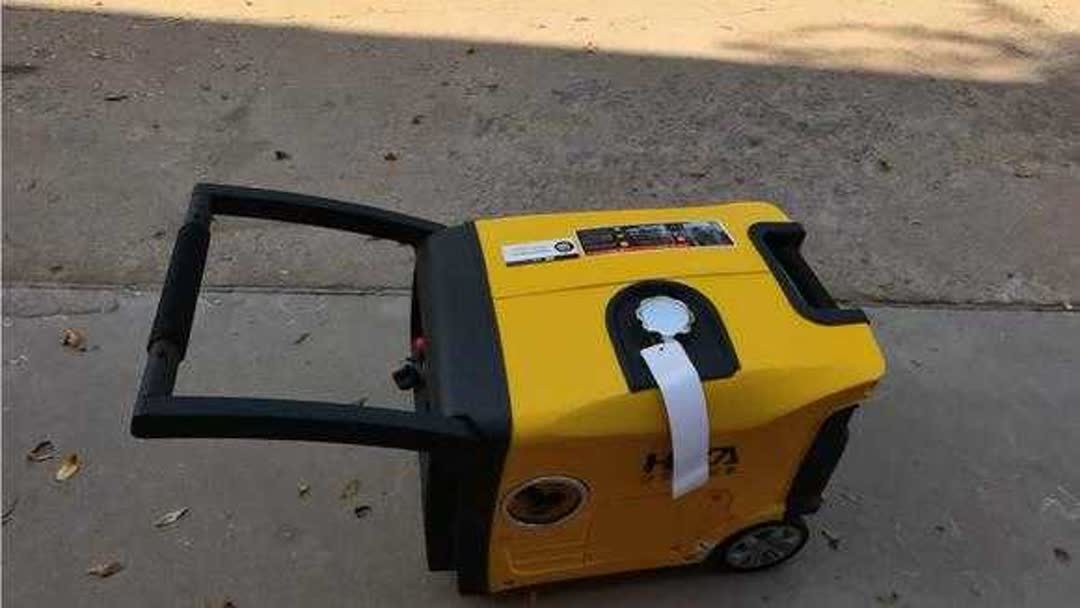 今天测试房车床车专用大功率发电机户外作业电源提供家庭供电