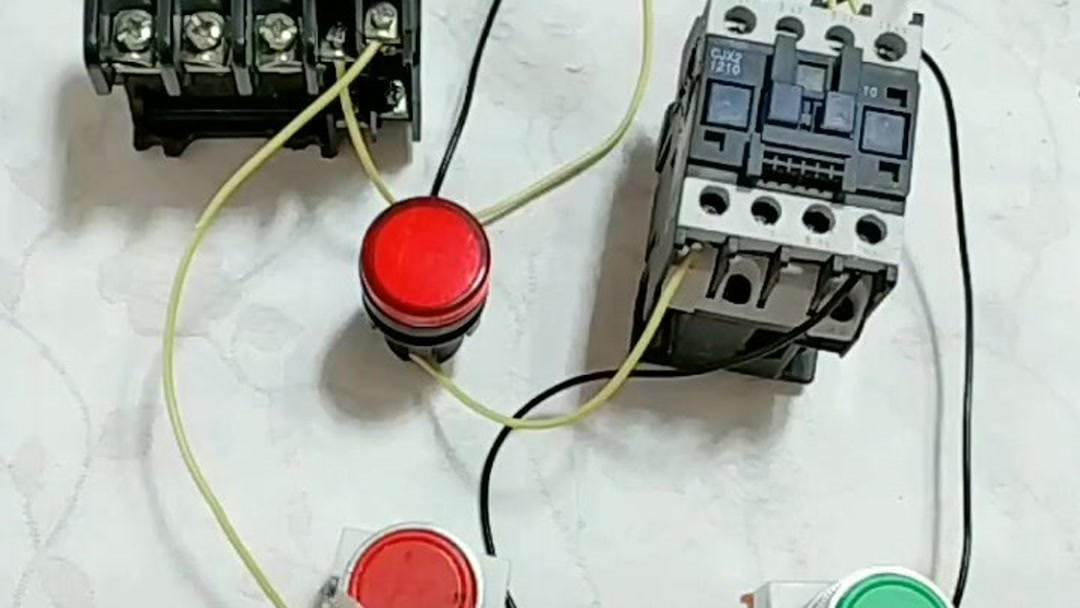 电工必考:接触器自锁控制电路,实用电工入门技能!