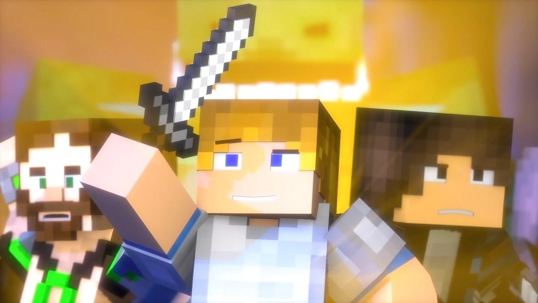 班迪与墨水机器动画:我的世界大冒险,一起寻找传说中的宝藏