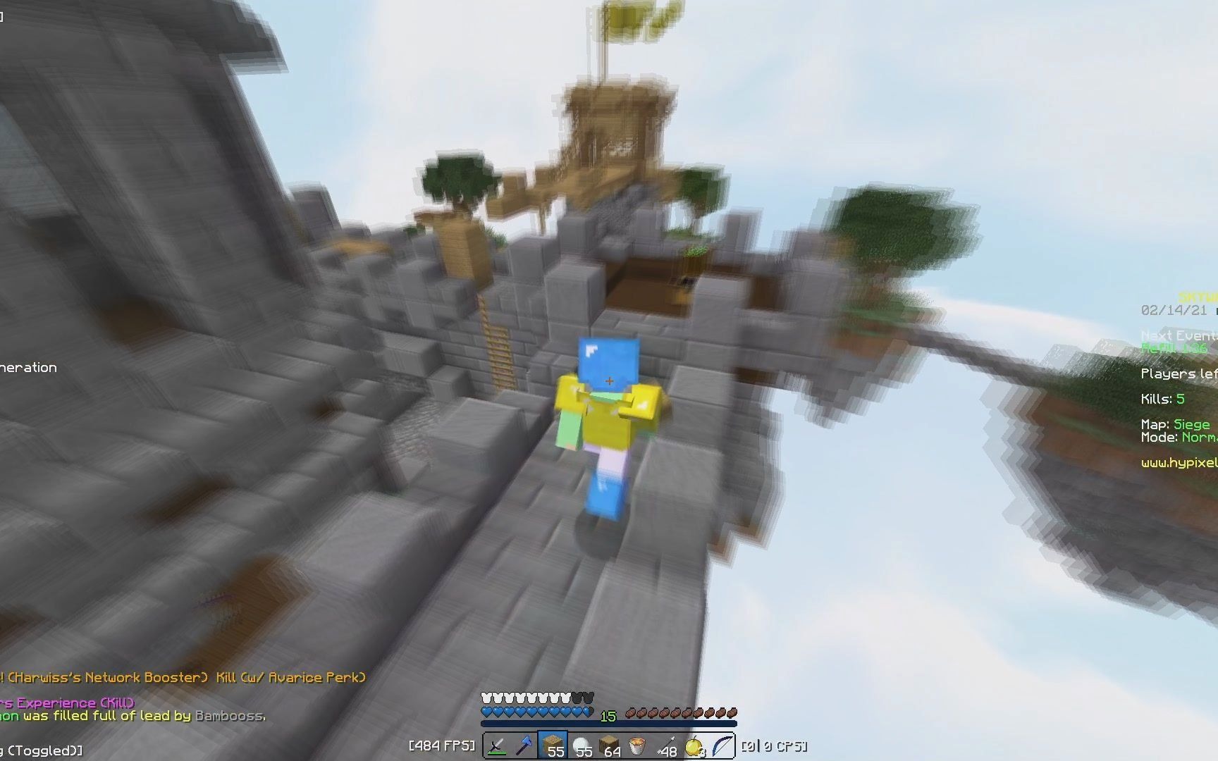 “超温柔的鼠标点击”+ 舒服的动态~模糊 + 好看的材质包 + 欢快的音乐