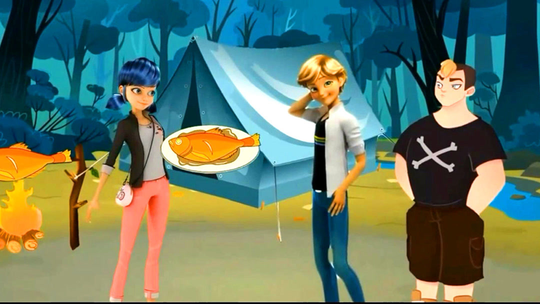 玛丽娜为艾俊烤鱼之后还秘密KISS 瓢虫雷迪游戏