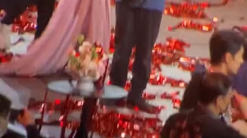 肖战杨紫微博之夜直拍新角度