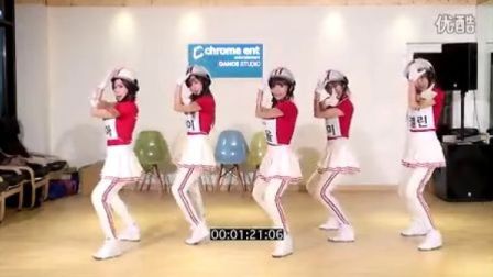 Crayon pop Bar Bar Bar 练习室版本