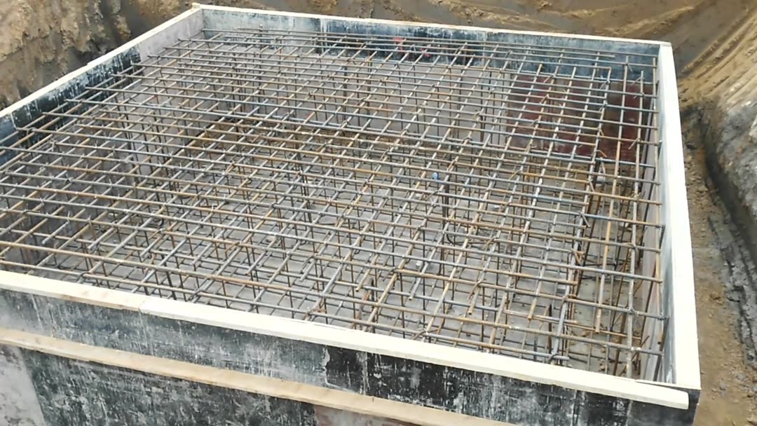 塔吊基础钢筋配筋带弯头吗