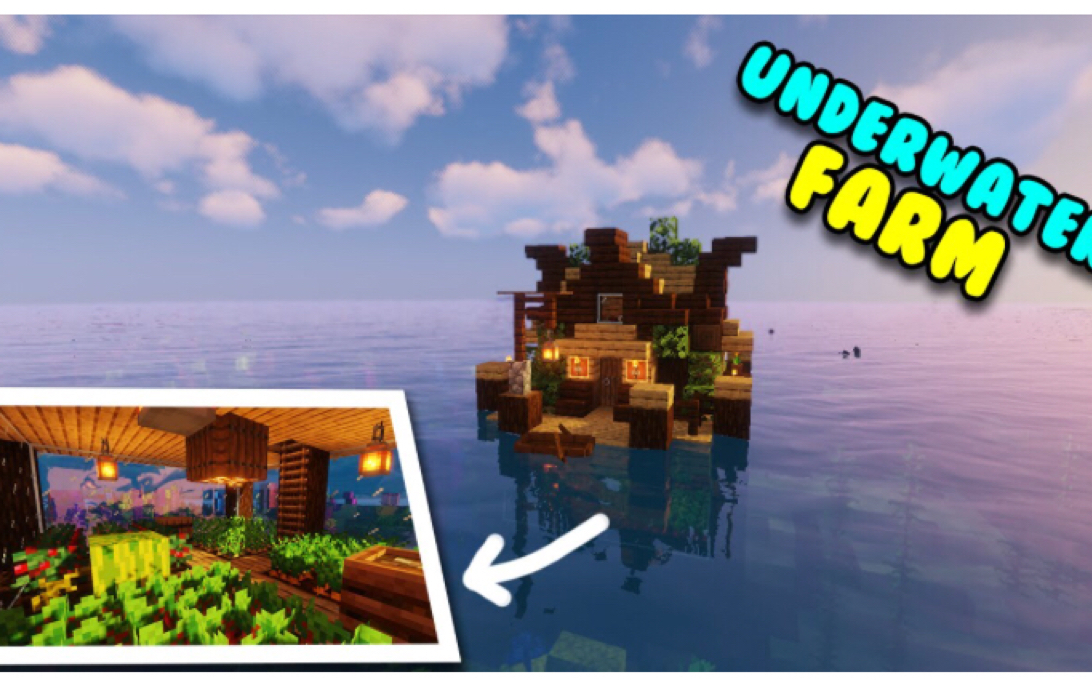 我的世界—水上双层生存小木屋建造教程