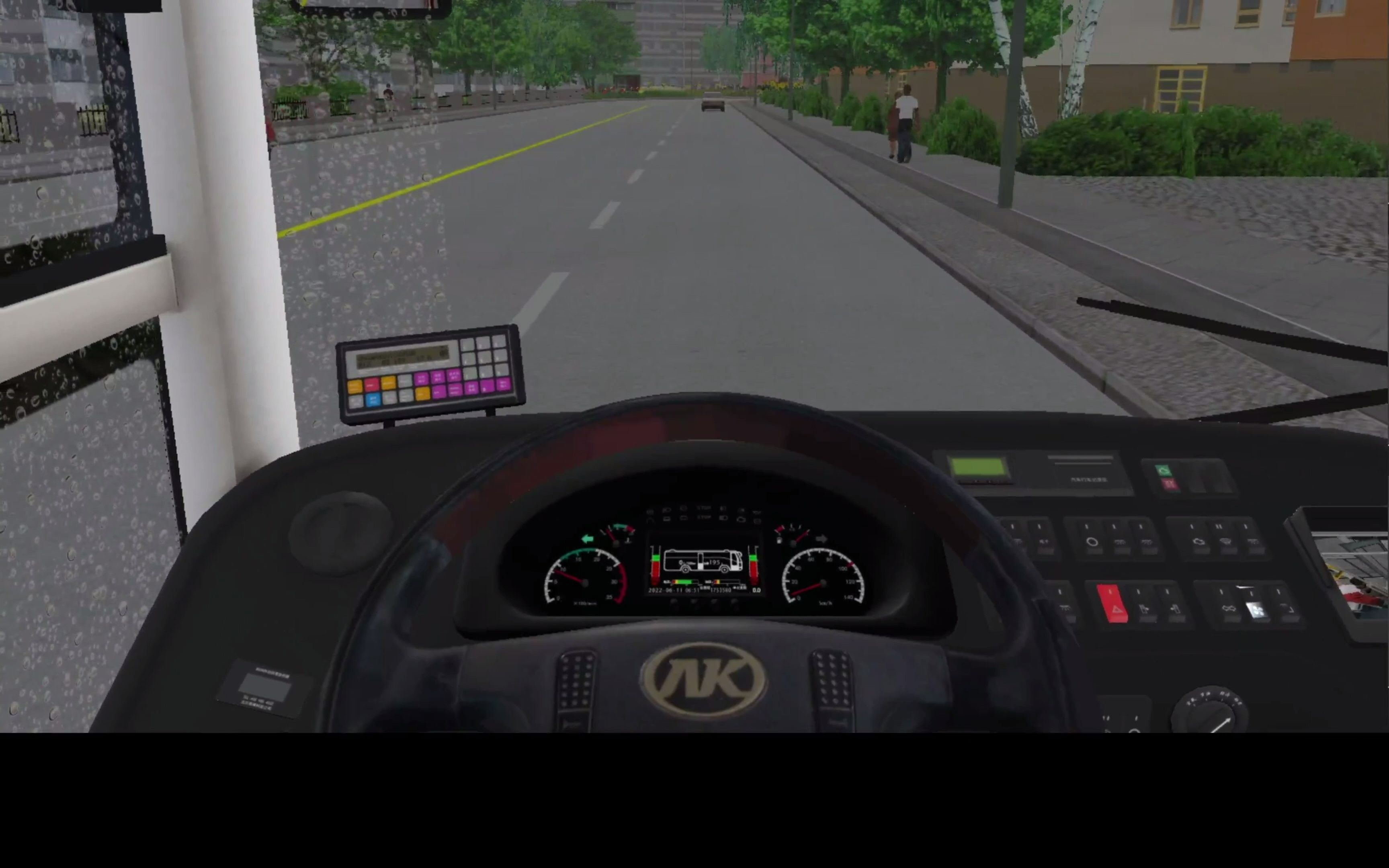 【OMSI2】|手动挡车不用档把是真的难开…|广佛1.8.1 G12B#1