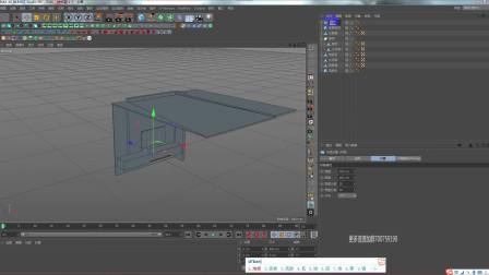 室内房间建模和渲染C4D-1