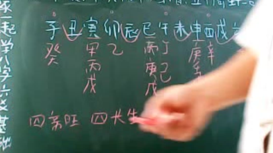 007自习八字六爻基础地支藏干六十甲子纳音长生十二宫