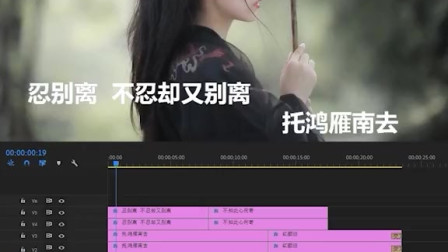 pr教程:KTV字幕效果制作