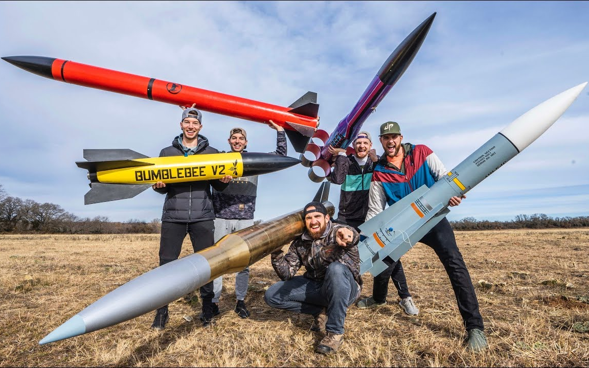 【YouTube】超级模型火箭大战2