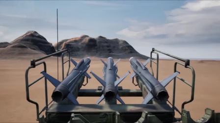 3D三维C4D飞机导弹模型