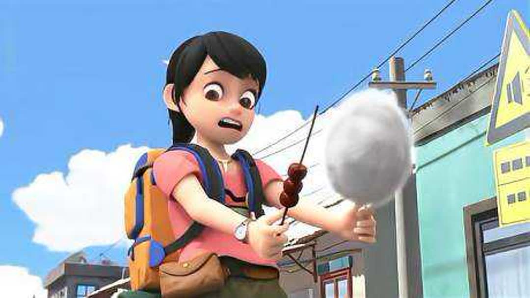 熊出没:光头强开车,一路火花带闪电,把赵琳的棉花糖都熏黑了!