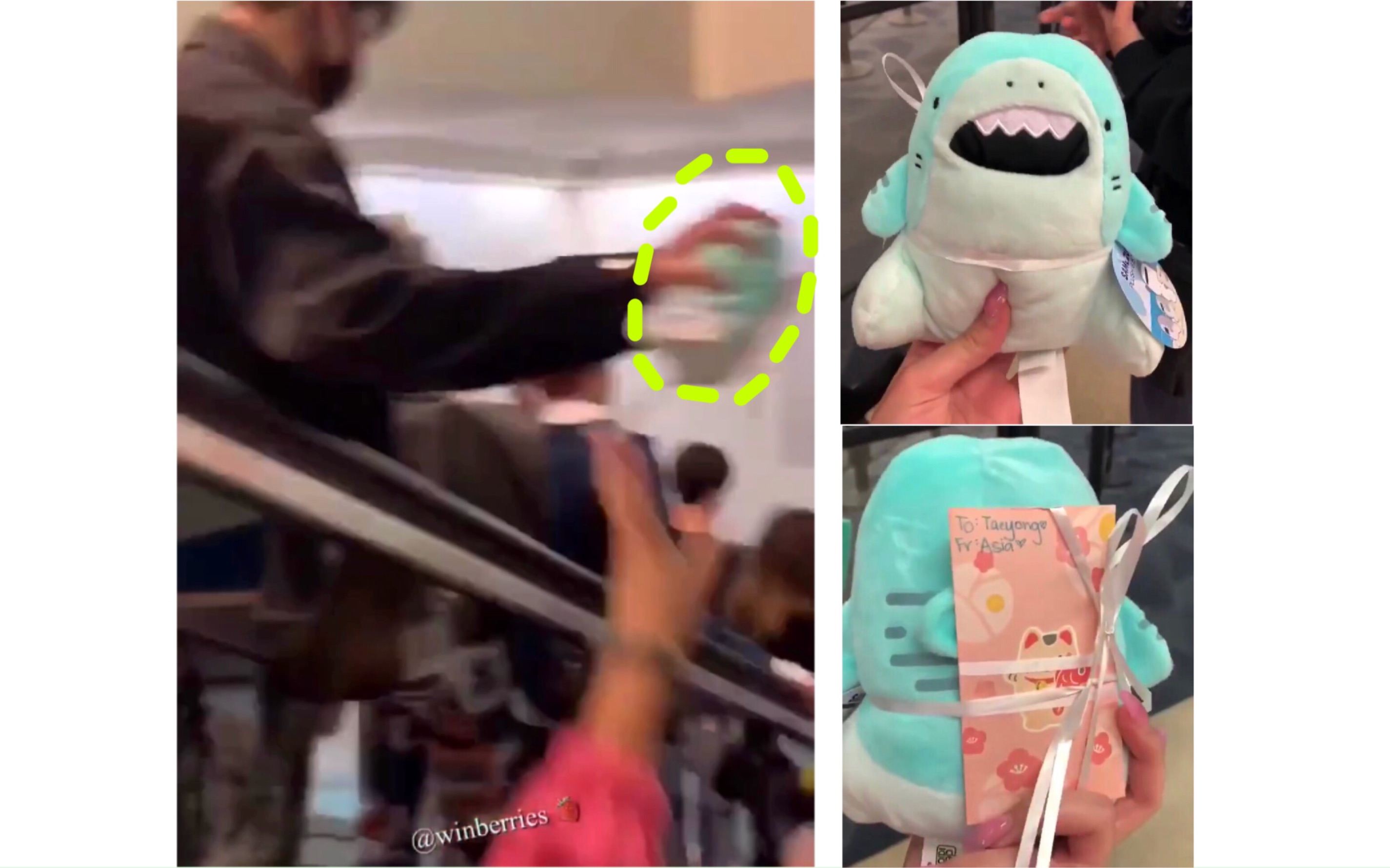 机场粉丝与爱豆的疯狂心动瞬间!(feat:baby鲨鱼)不就是柠檬吗,我恰