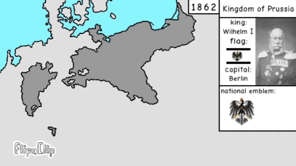 【历史地图】德国版图变化(1862-至今)
