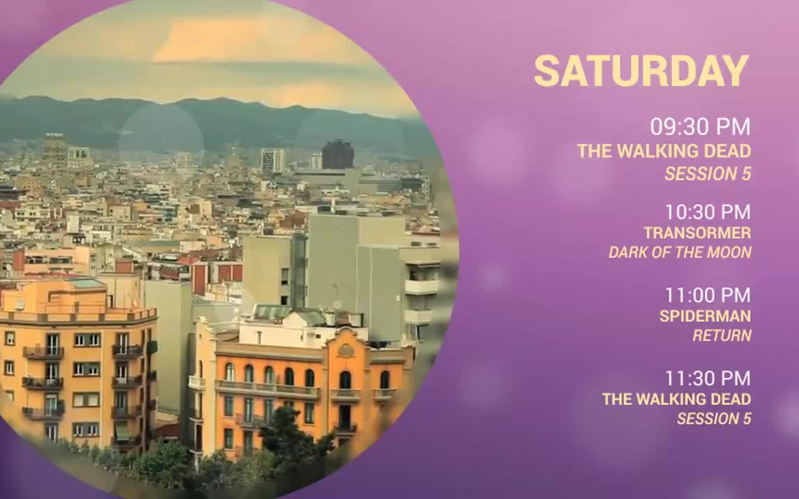 AE模板-时尚音乐电视栏目包装片头 7TV Broadcast Package - ...