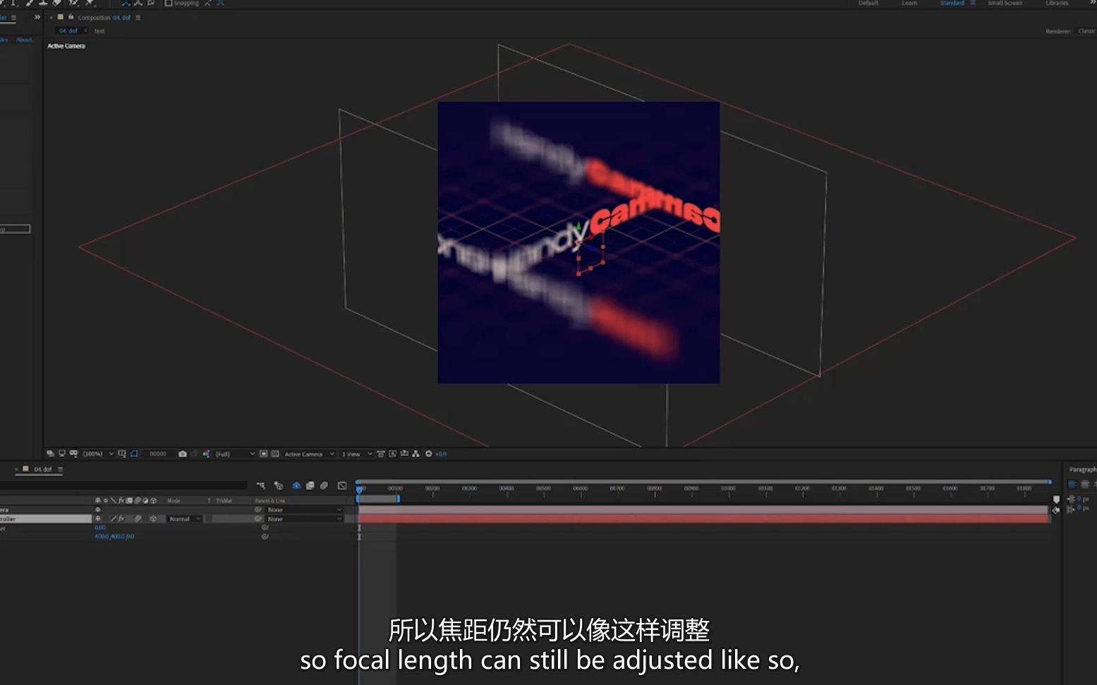 AE插件-简单高效轻松的控制摄像机动画