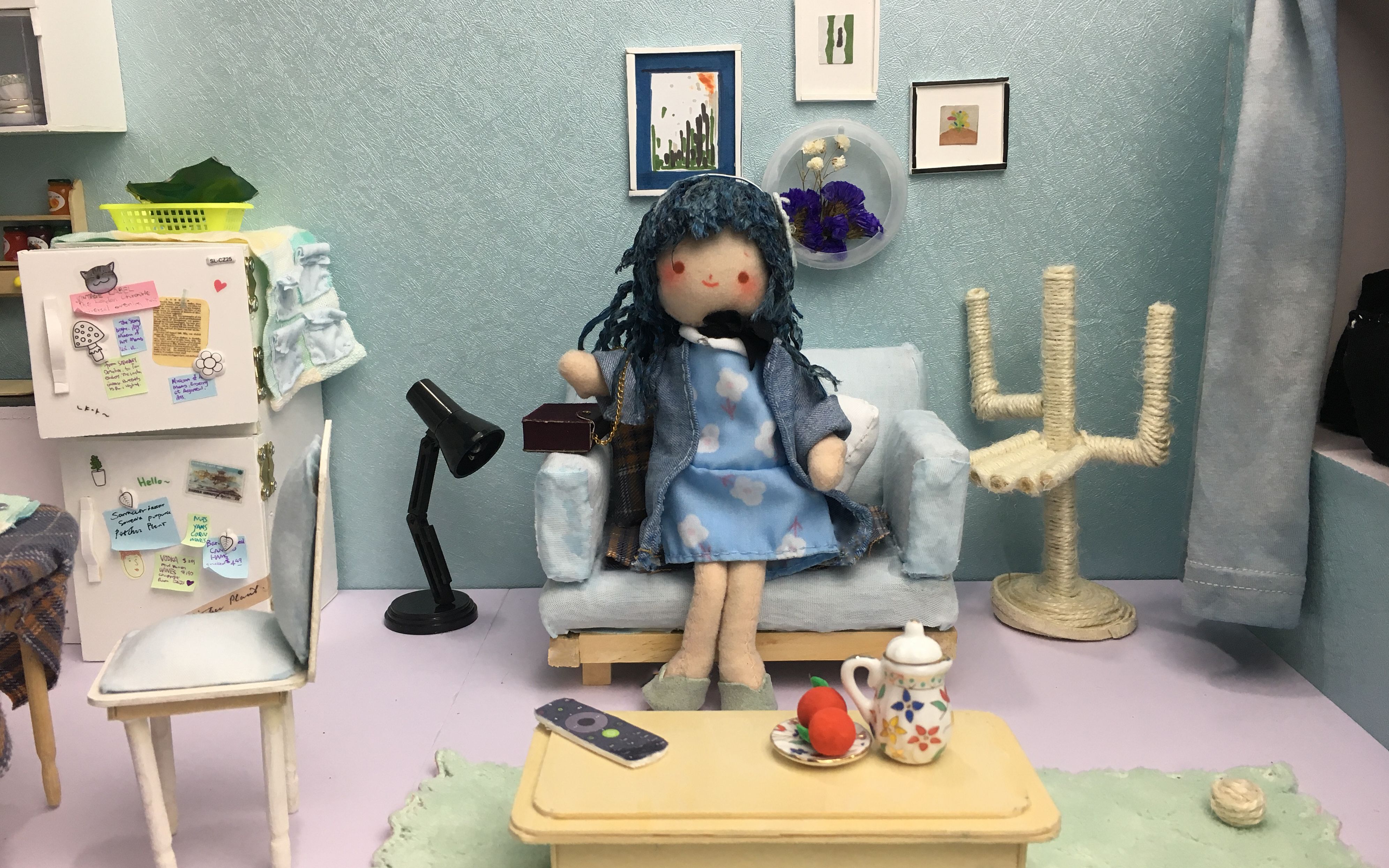 定格动画《一人食》2017级数字媒体艺术设计专业 毕业设计作品