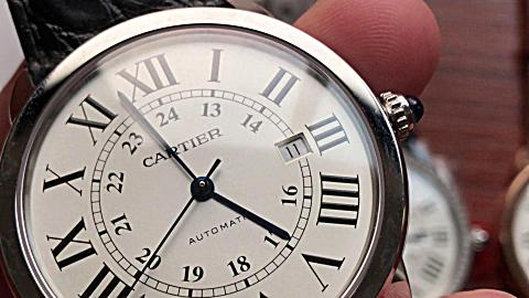 A8厂卡地亚伦敦系列鳄鱼皮表带