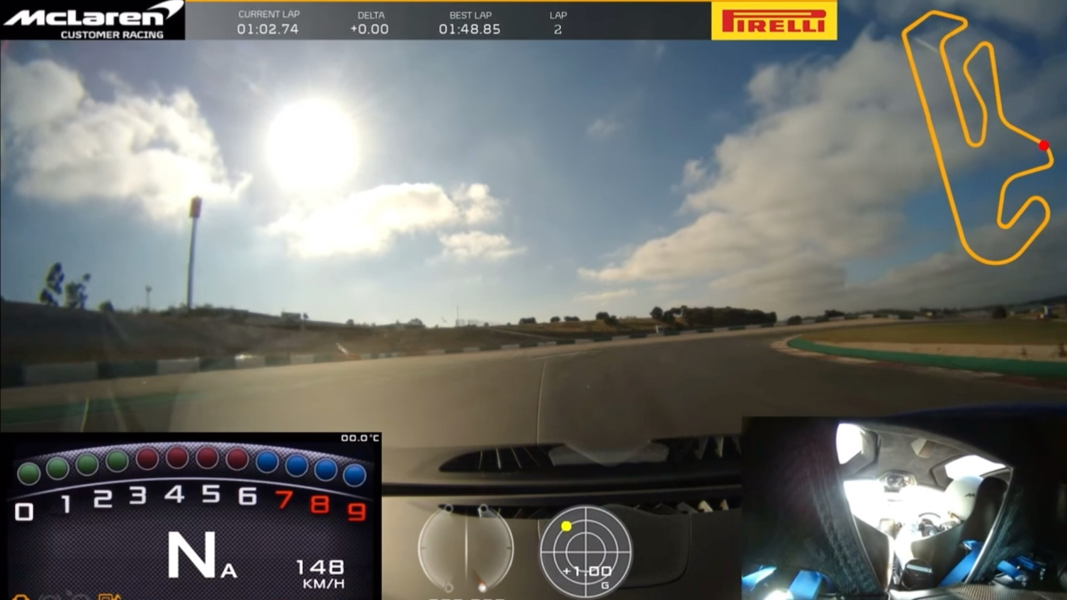 【1:48.33】新记录!迈凯伦塞纳 Portimao赛道测试