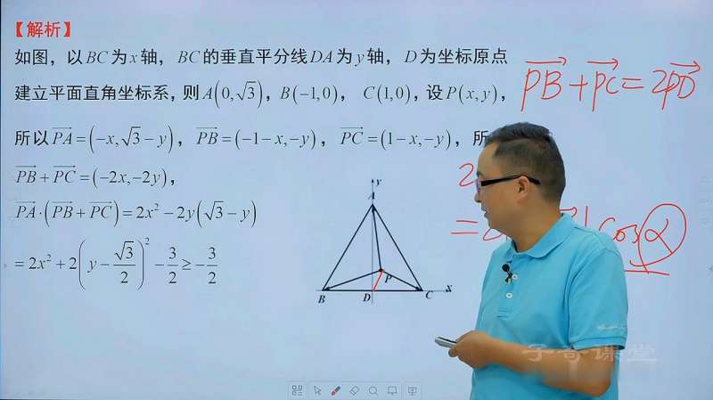 高考数学:平面向量的数量积与投影(2)